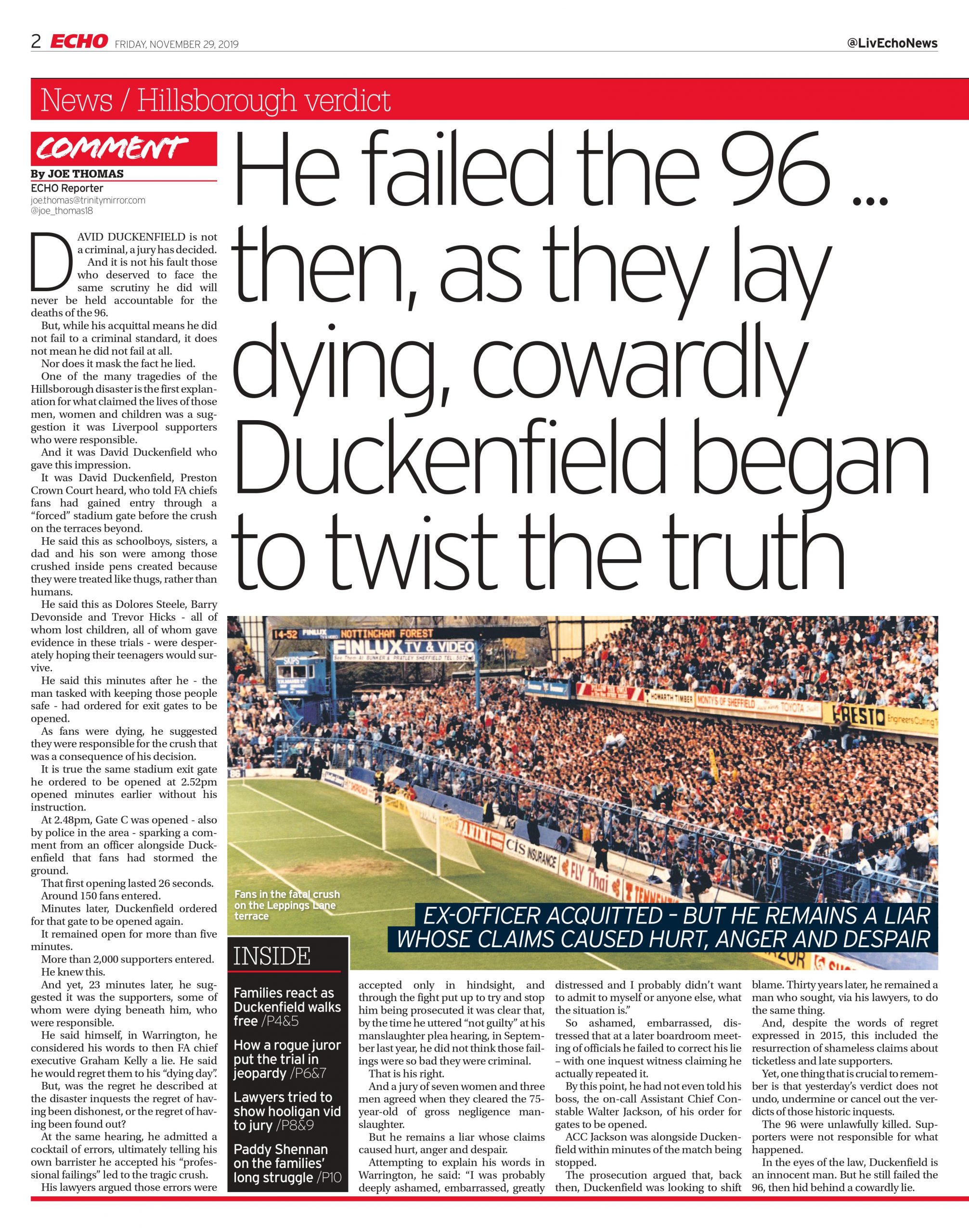 Daily Reporter of the Year – Society of Editors