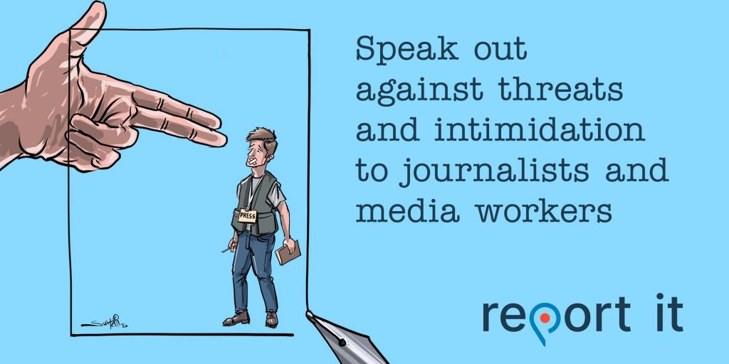 Report It campaign encourages threatened journalists to speak out ...