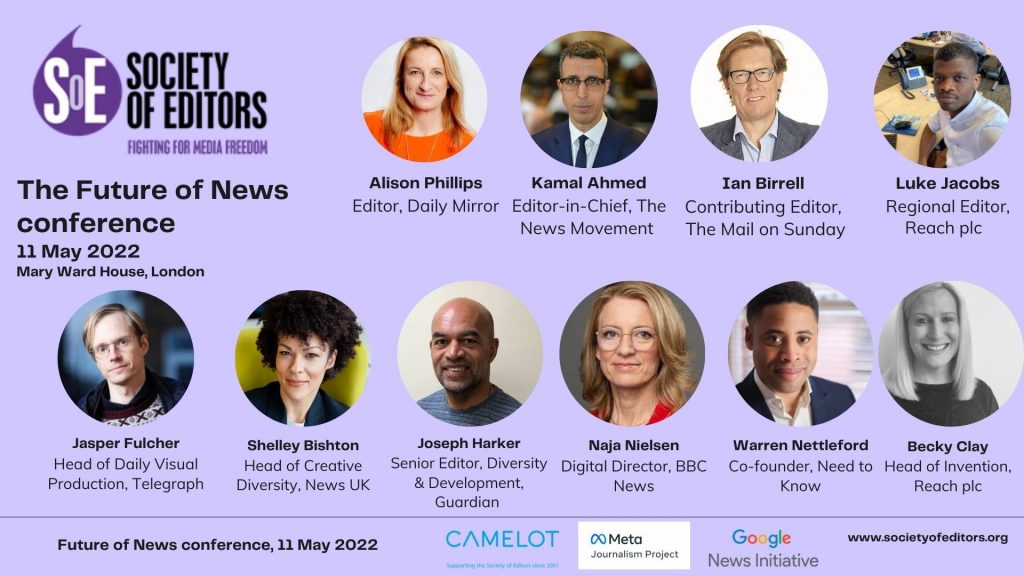 More speakers announced for Future of News conference – Society of Editors