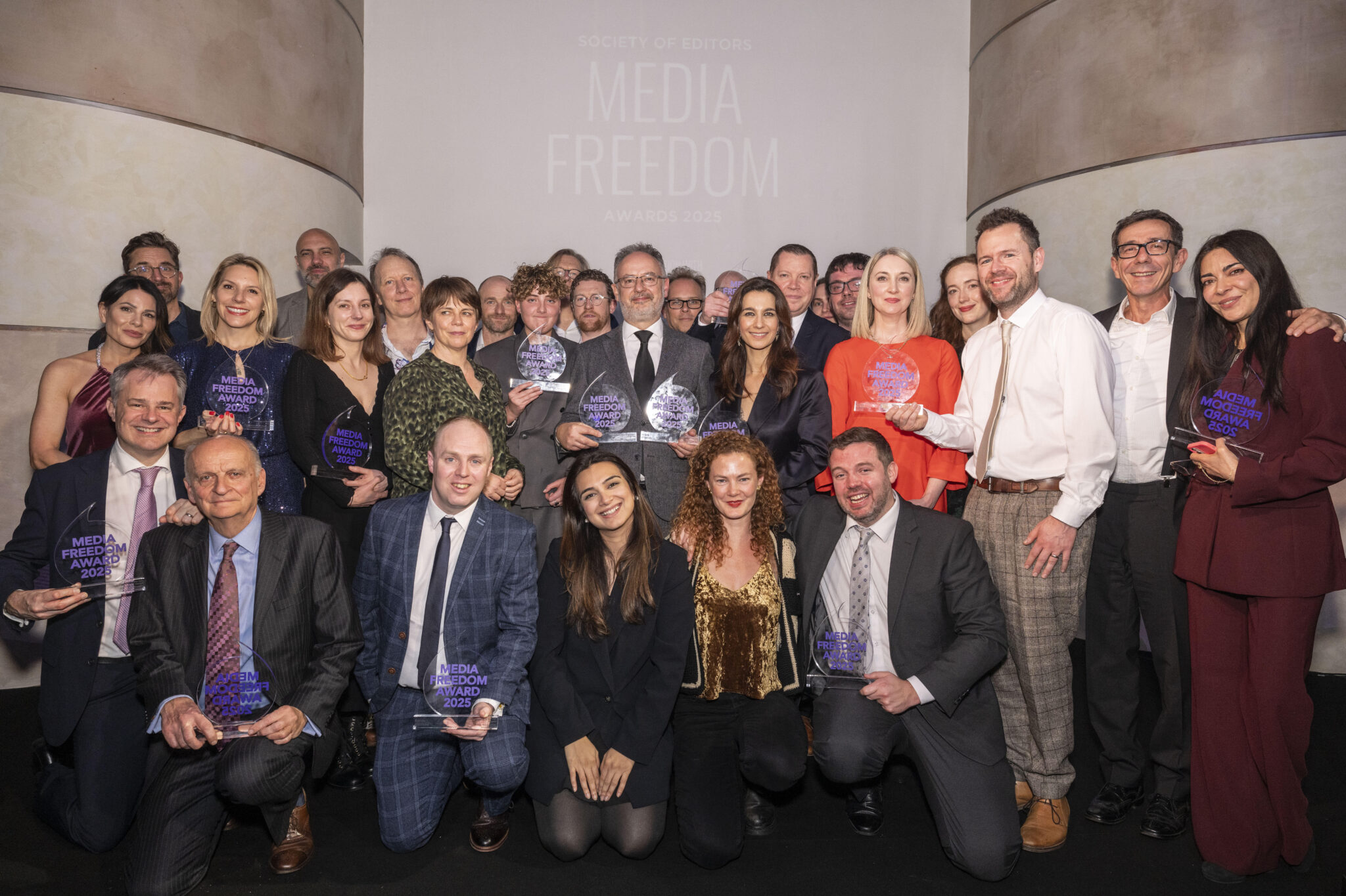 Winners announced for Media Freedom Awards 2025 – Society of Editors
